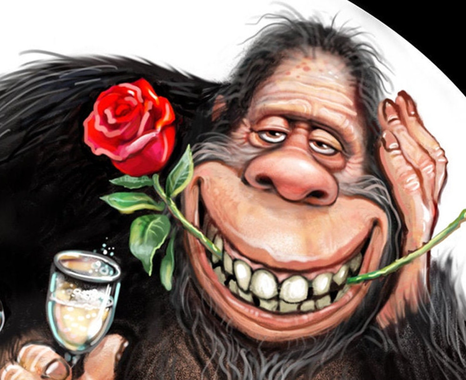 Bigfoot Love Printable Digital Wall Art Instant Download | Etsy