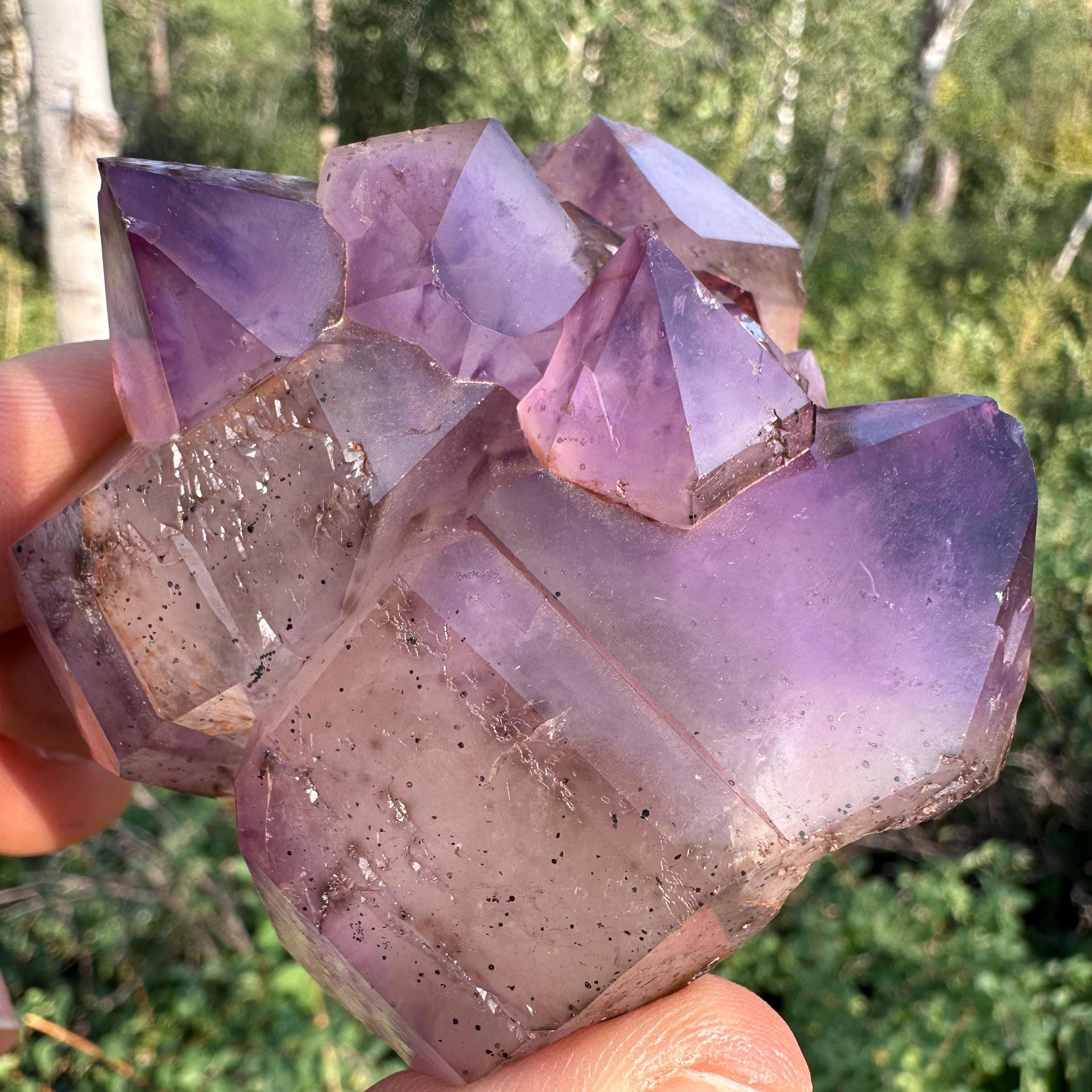 Australian Smokey Amethyst // Wyloo Station, Australia - Etsy