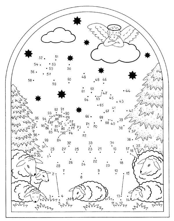 Christian Kids Dot to Dot Printable - Etsy