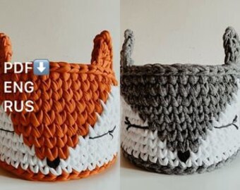 Fox Crochet Pattern - Etsy