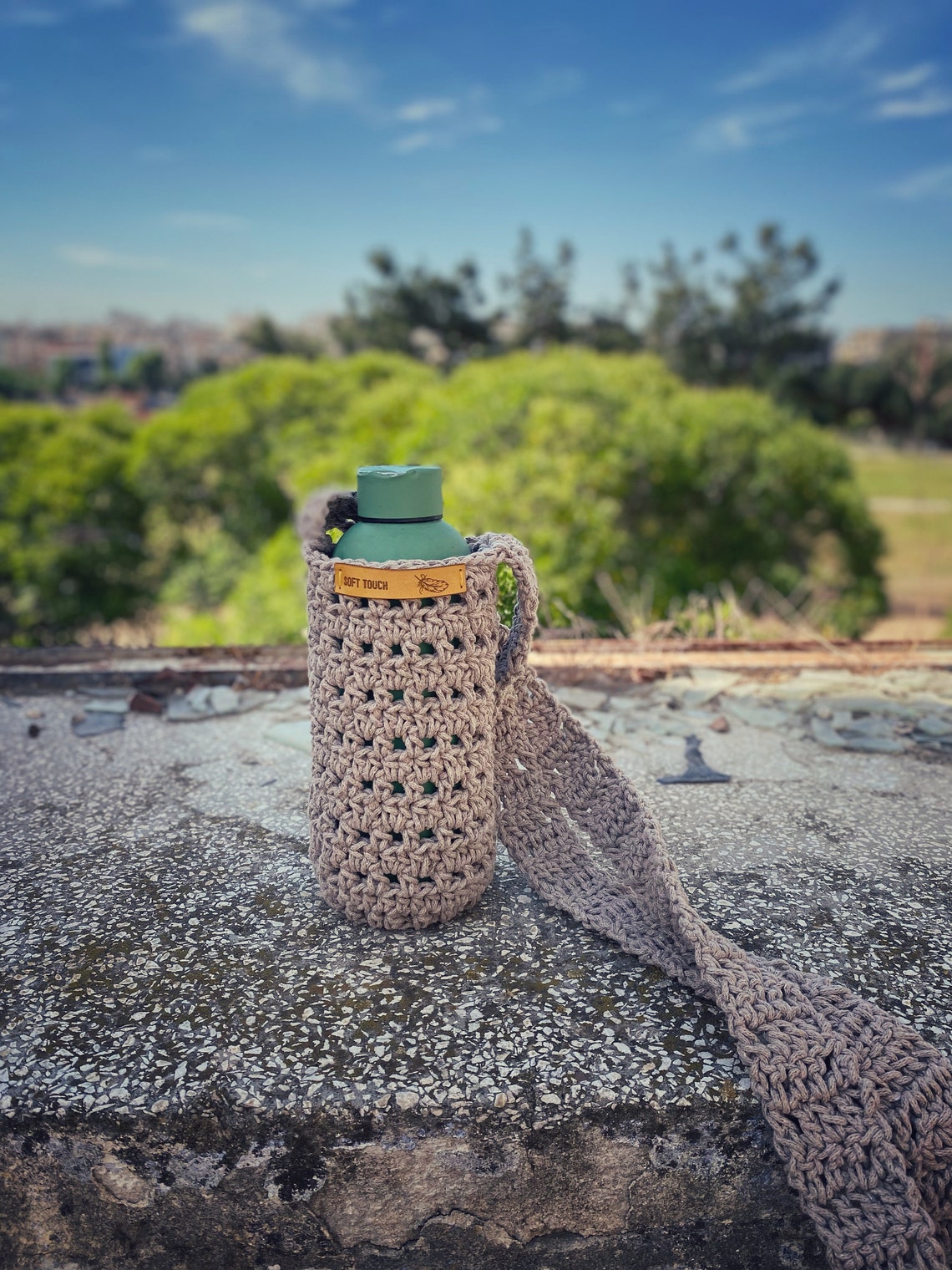 Crochet Pattern Water Bottle Bag Patern Video Tutorial - Etsy