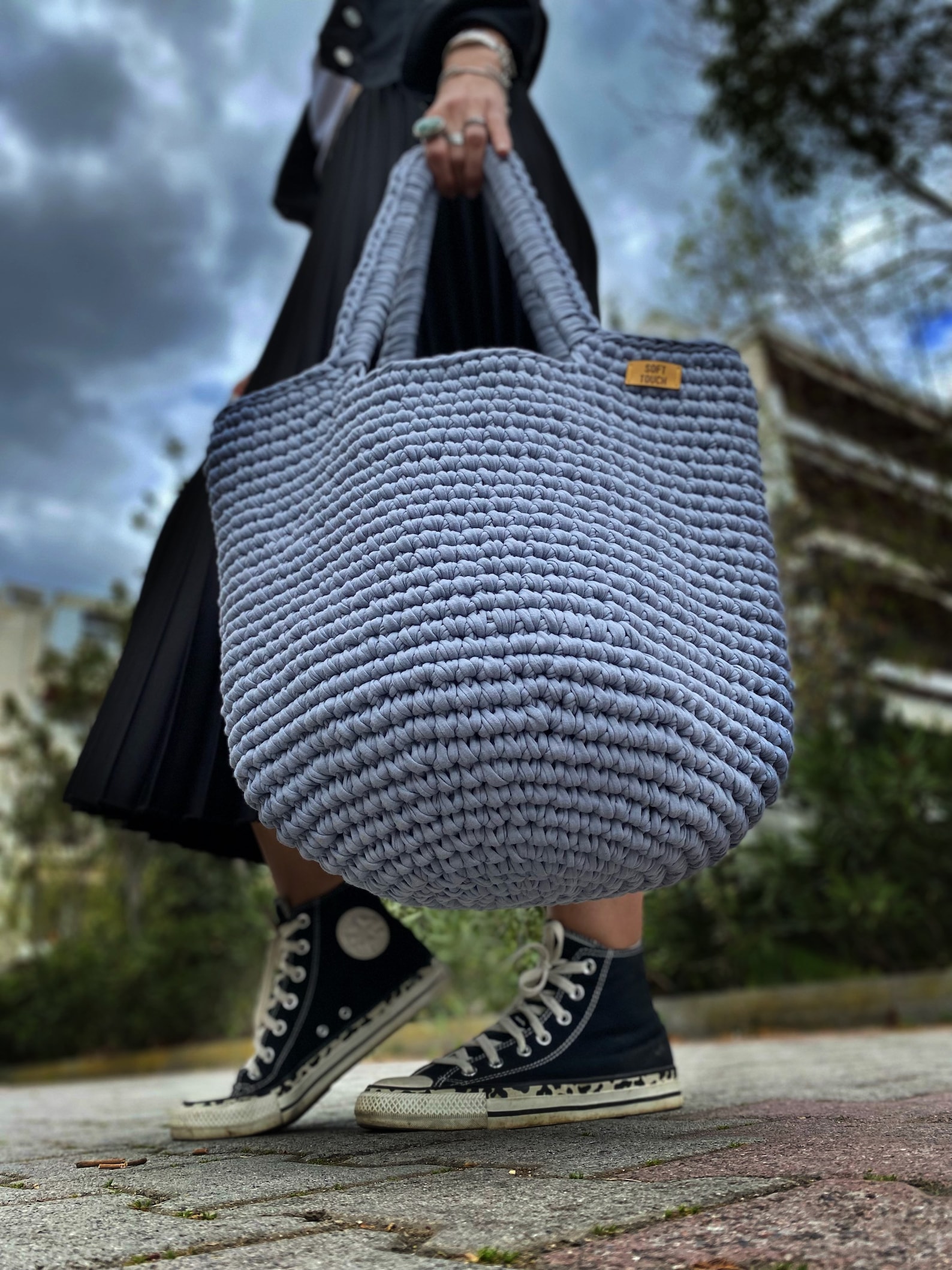 Crochet Pattern,market Bag,crochet Big Bag Pattern,video Tutorial ...