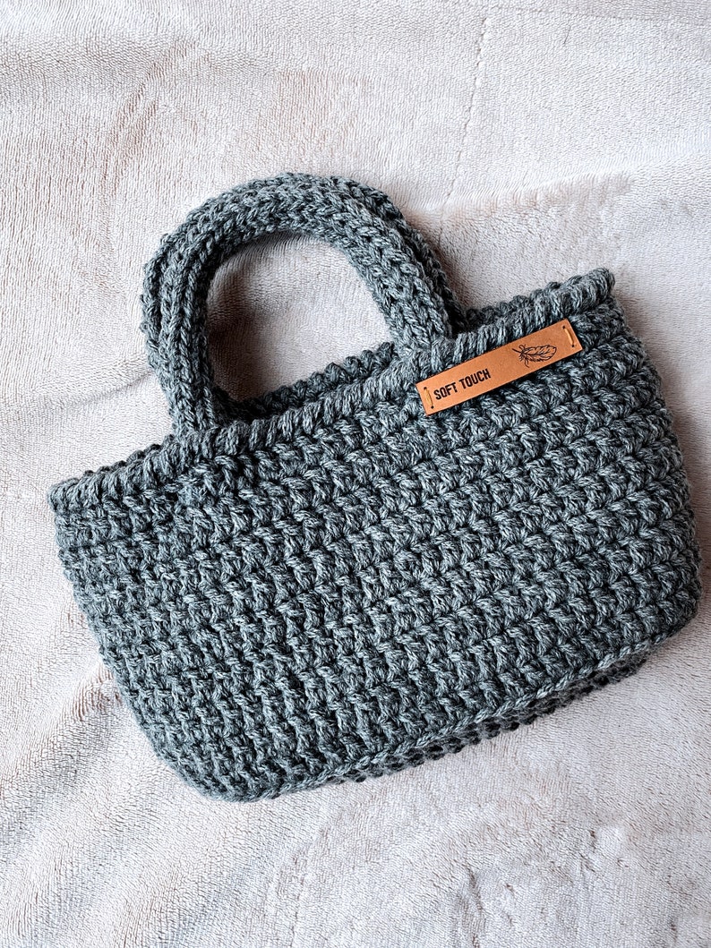 Crochet Pattern/ Crochet Bag Pattern/ Mini Bag Pattern/ Begginer ...