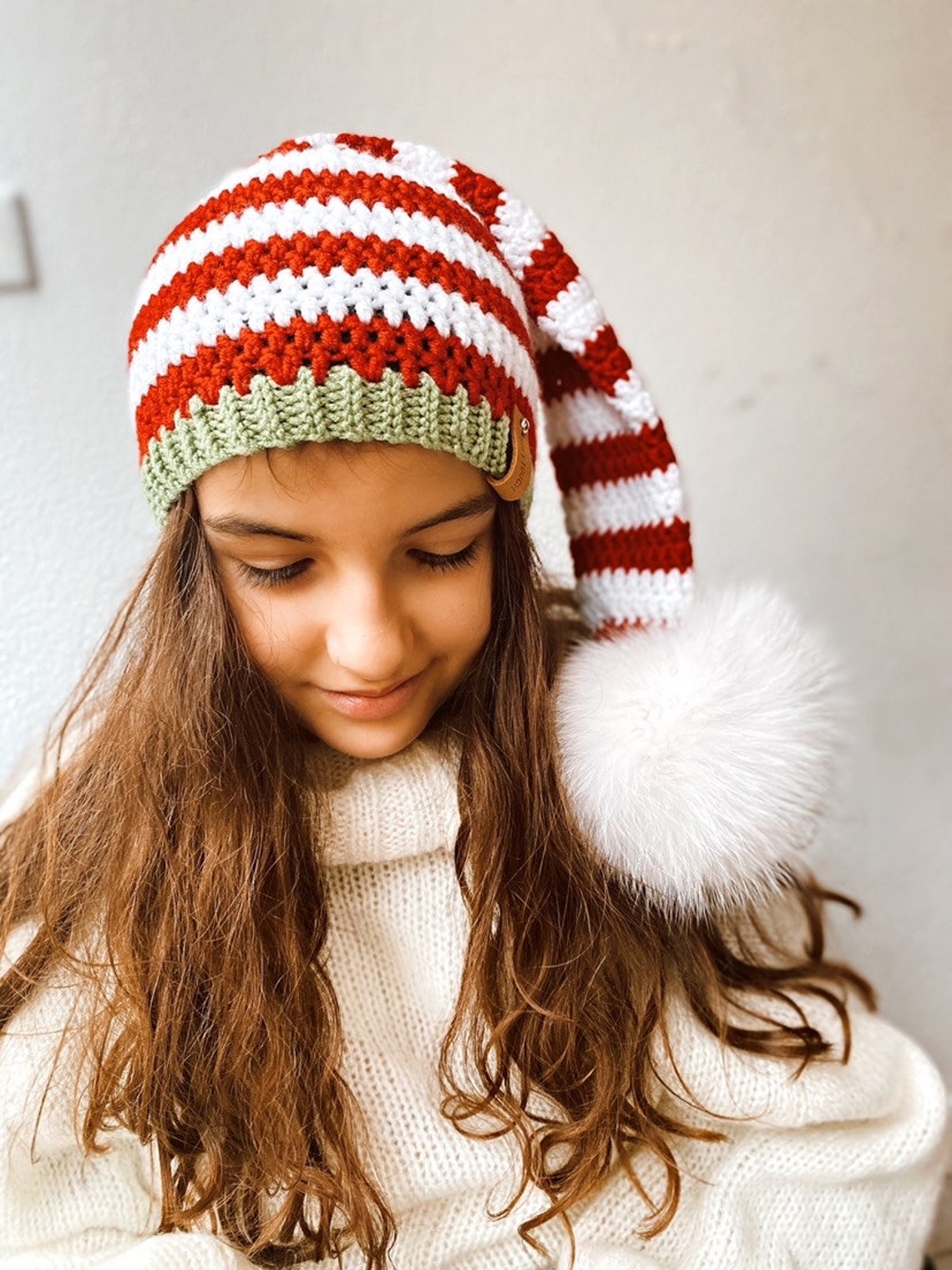 Crochet Pattern-christmas Hat-elf Hat - Etsy