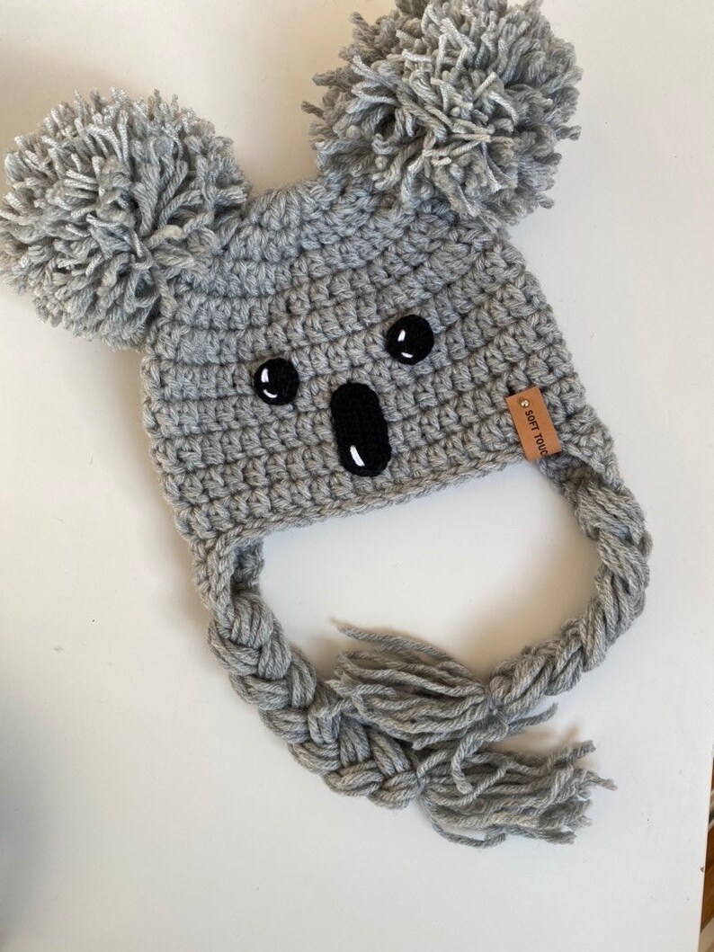 Crochet Hat Pattern Crochet Koala Hat Pattern/ Crochet Animal - Etsy