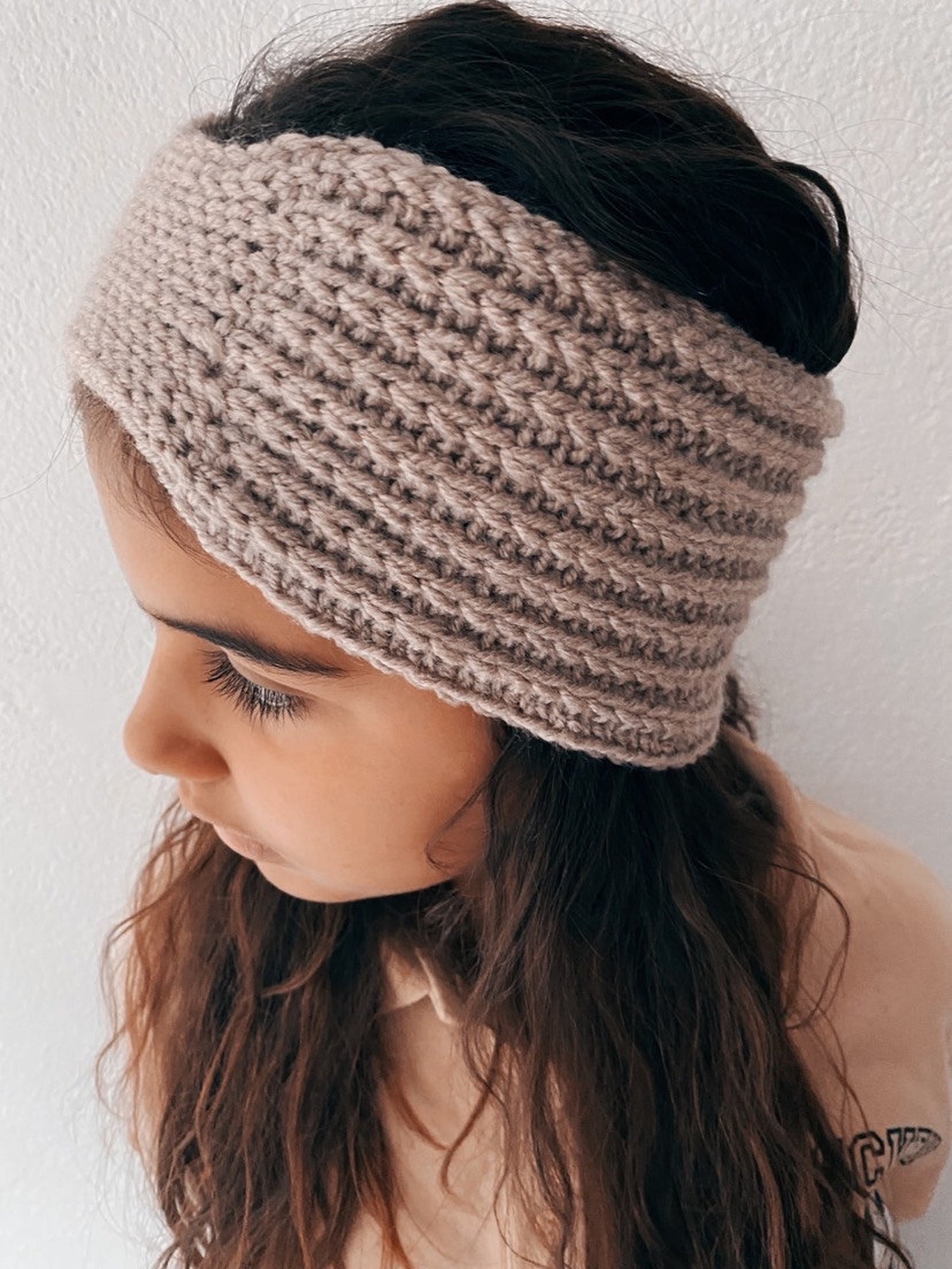Crochet Headband Pattern/ Headband 4 Sizes/ Headband for Girls/headband ...