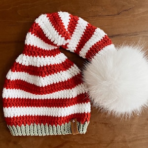 Crochet Pattern-christmas Hat-elf Hat - Etsy