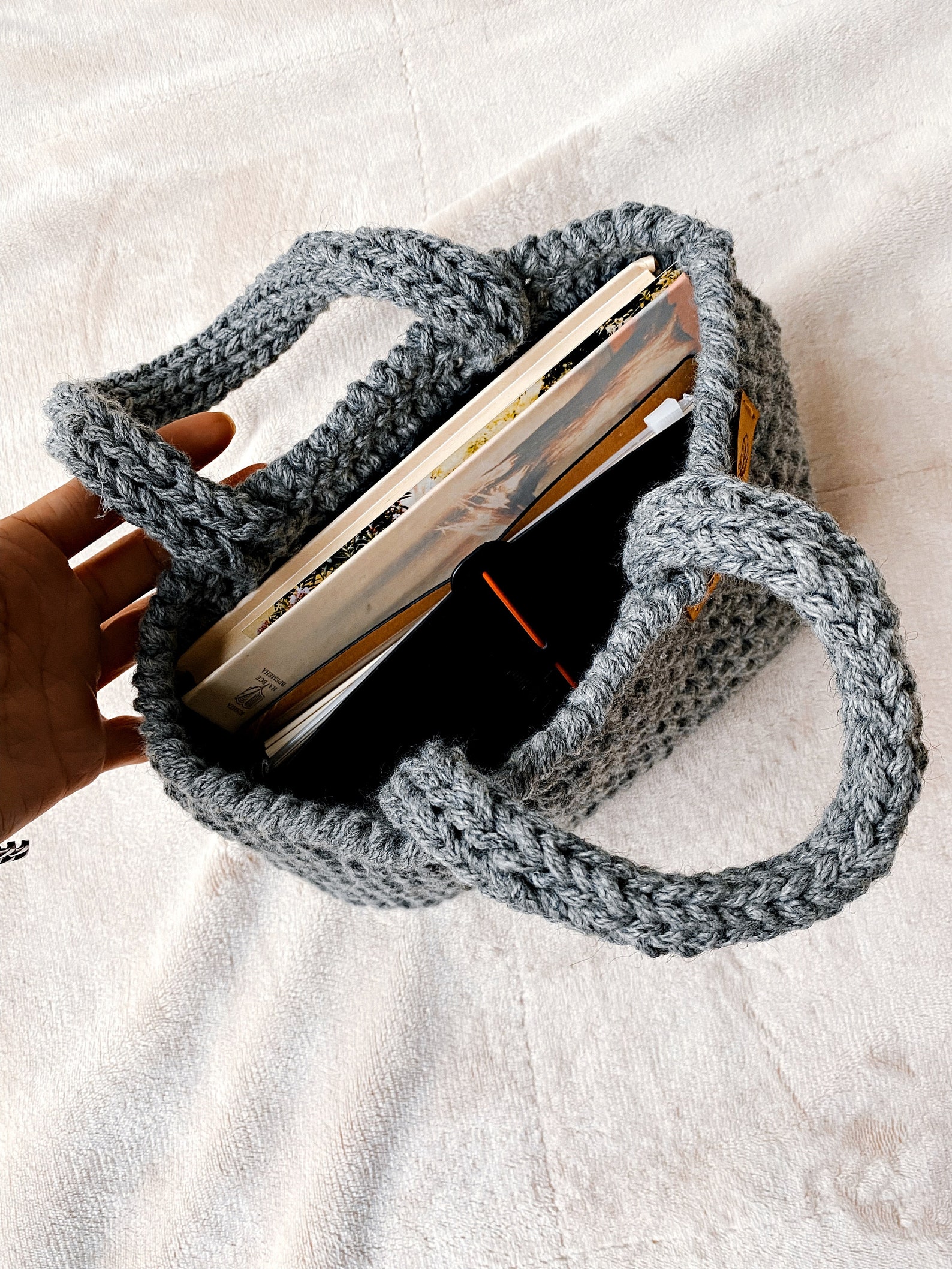 Crochet Pattern/ Crochet Bag Pattern/ Mini Bag Pattern/ Begginer ...