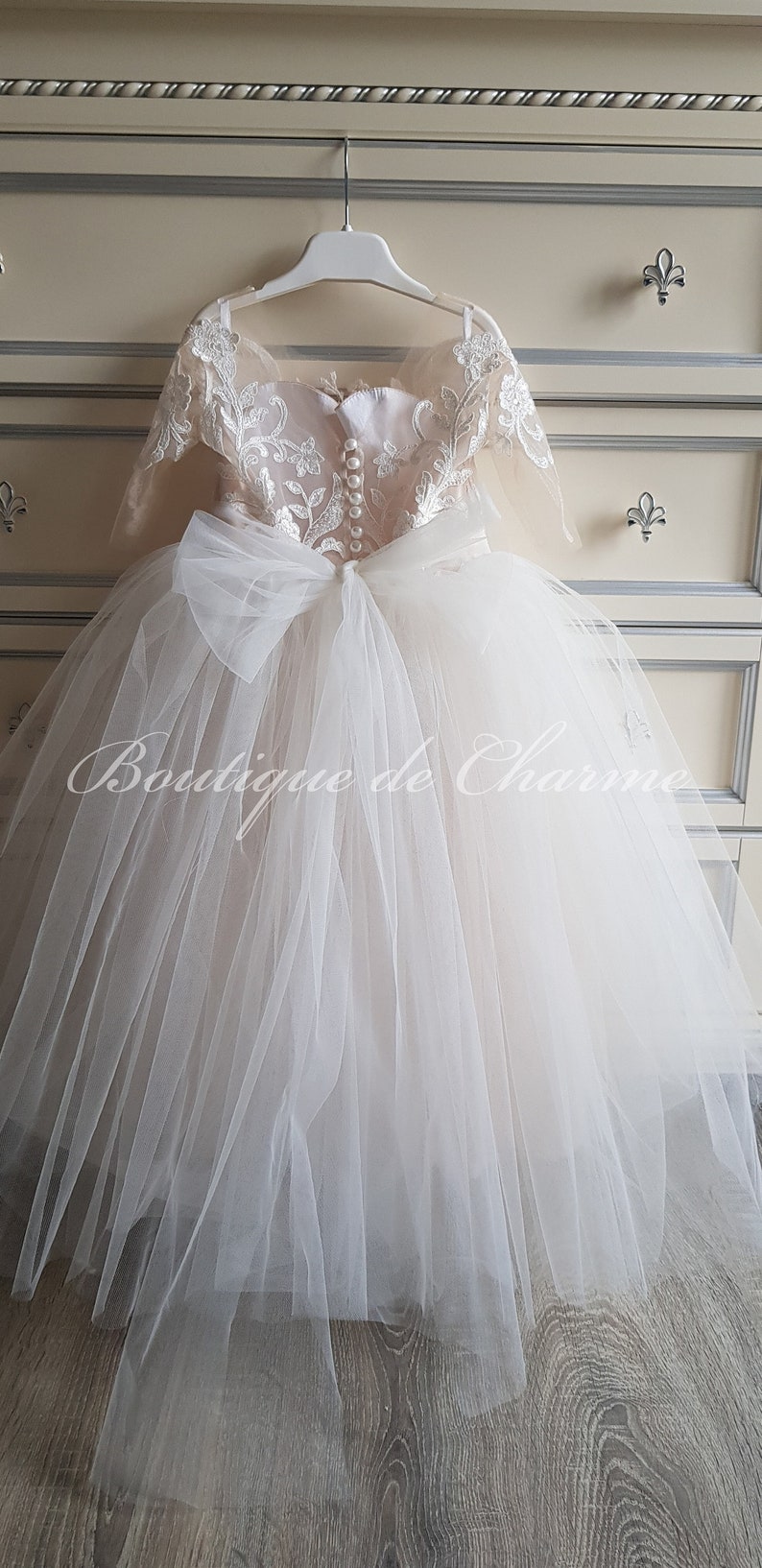 Tutu Girl Dresstulle Flower Girl Dress Dressflower Girls Etsy Canada