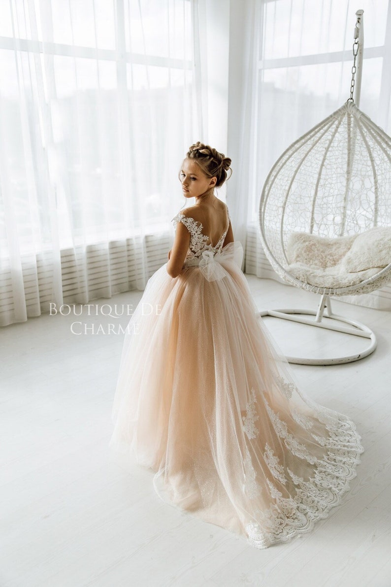 Tutu Flower Girl Dress Lace Flower Girl Dress Princess - Etsy
