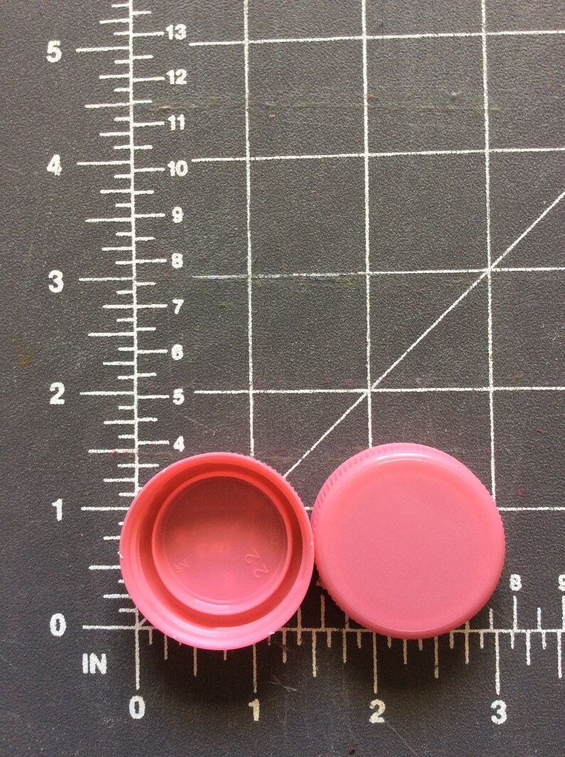 50 Milk Jug Caps - Pink - Etsy