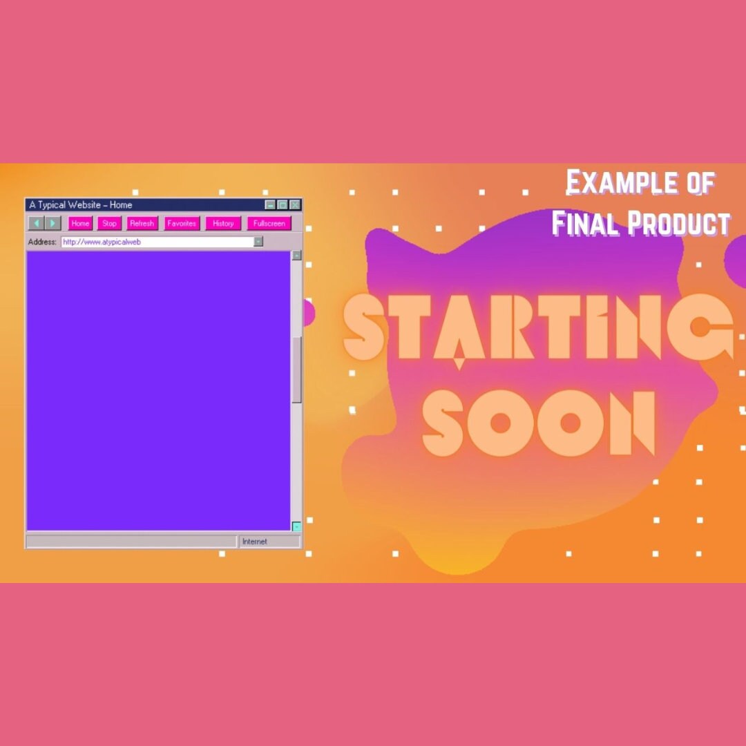 Bright Livestream Video Card Template (digital Download, Canva) - Etsy