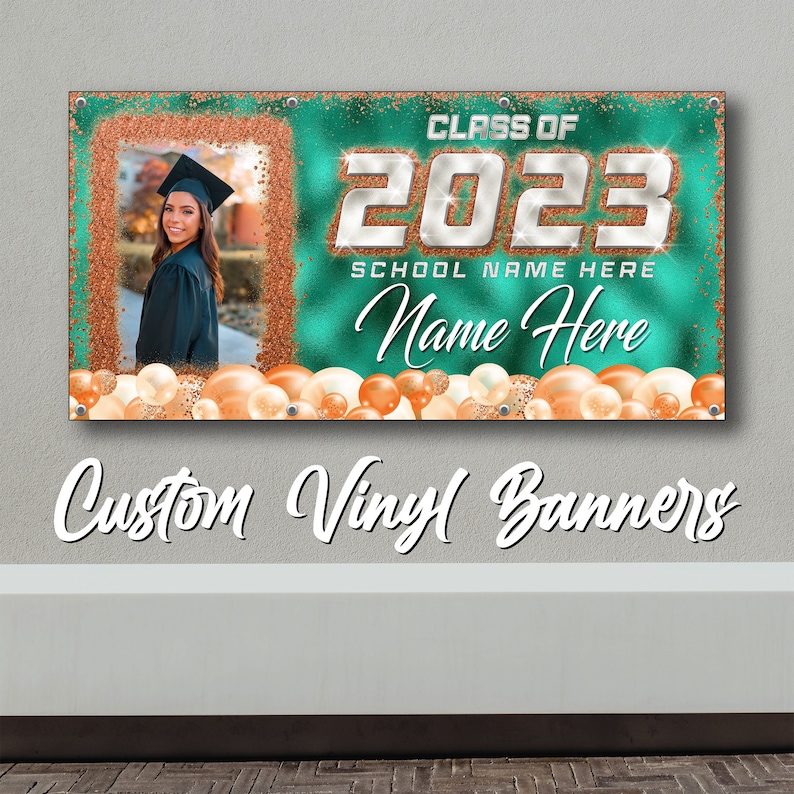 Custom Graduation Banner Personalized Banner Class of 2023 - Etsy