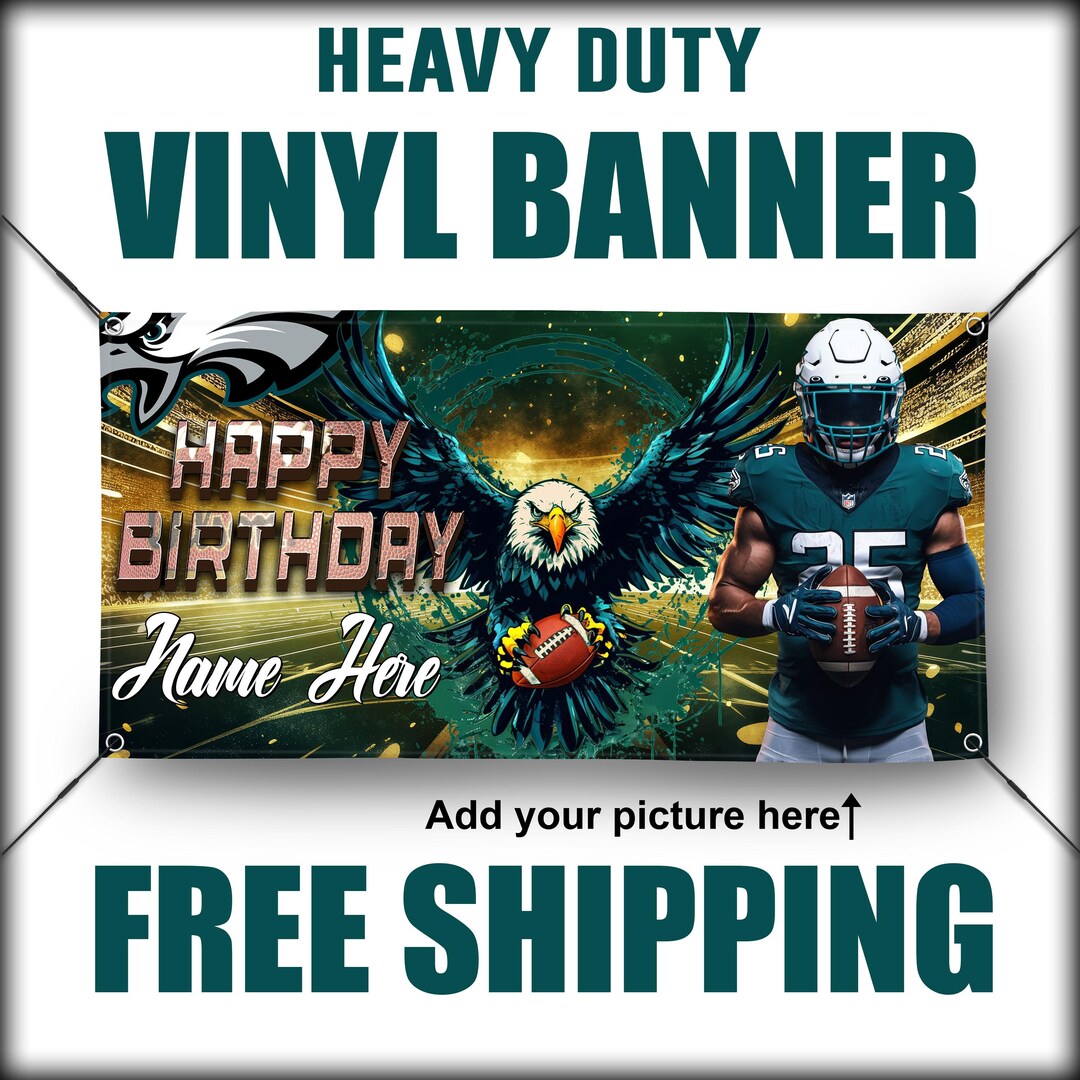 Custom Printed Vinyl Banner, Weatherproof High Quality Personalized ...