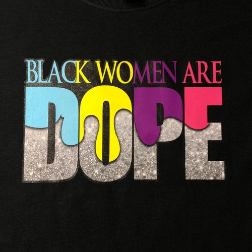 Black Women Dope Svg Etsy