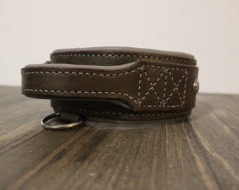 Leather Handle Collar - Etsy