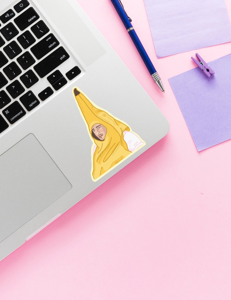 Charles Leclerc Banana Costume Ferrari Formula 1 Sticker - Etsy