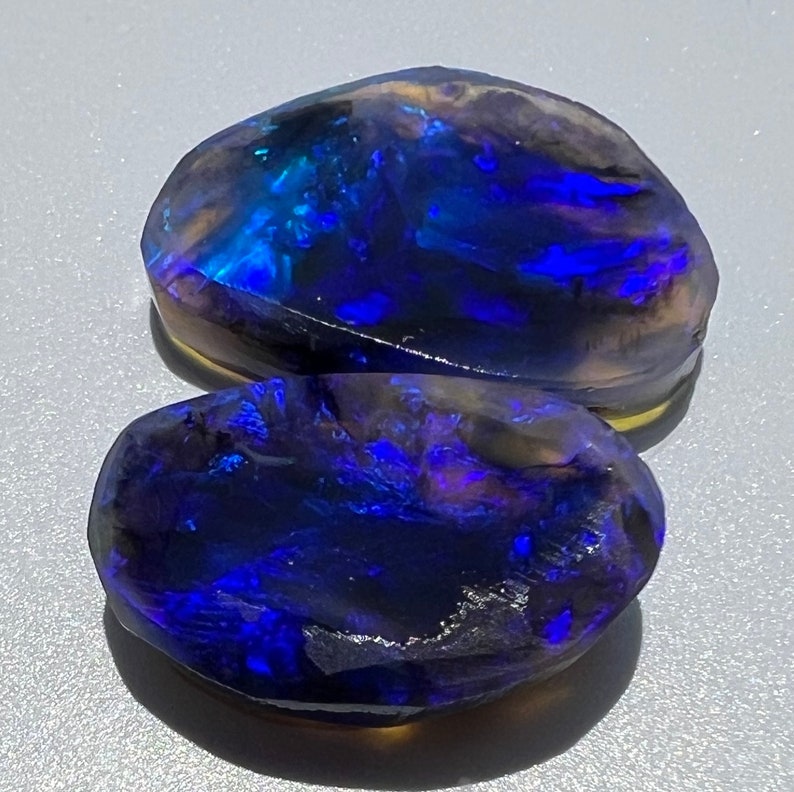 39 Cts. Lightning Ridge Opal Rough, Natural Matched Pair - Etsy