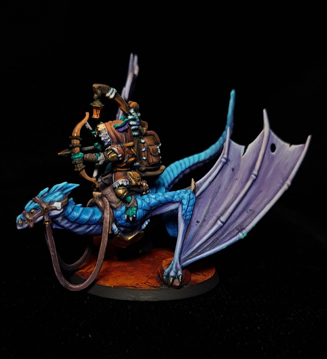 Kobold Guard Dragon Rider BAM Miniature Painted - Etsy