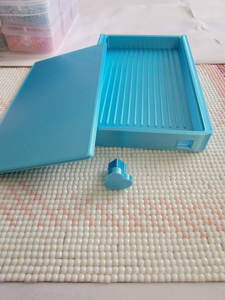 Diamond Painting Tray With Lid Drill Tray Diamond Art - Etsy