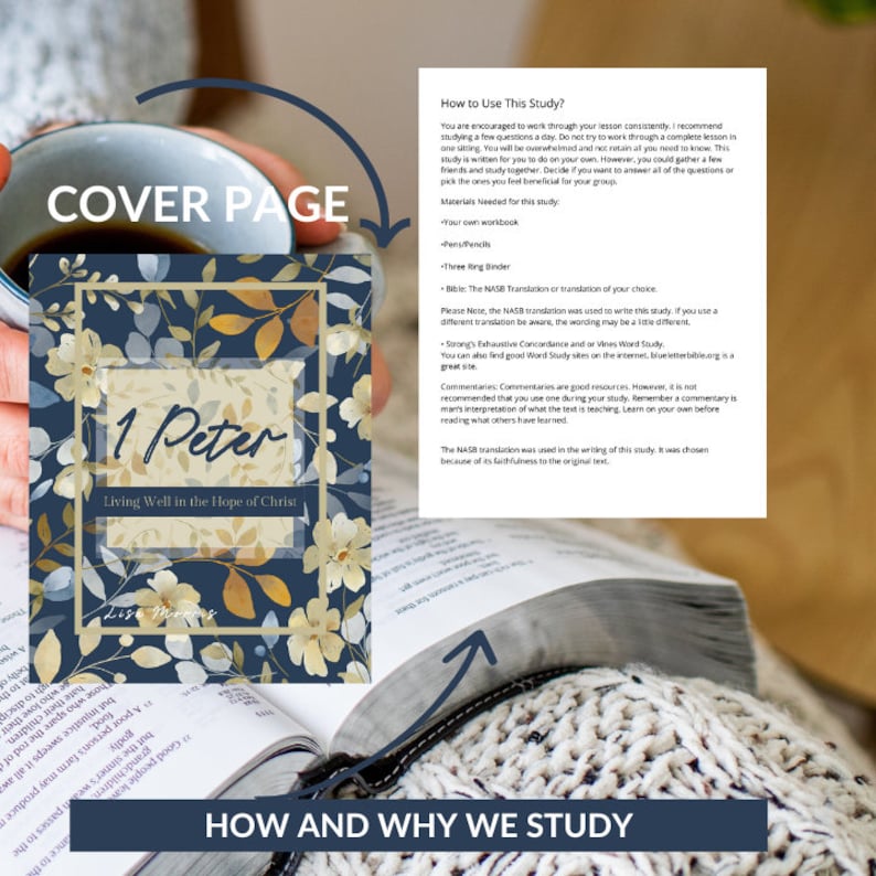1 Peter Bible Study Guide, Digital Workbook (PDF Download) - Etsy