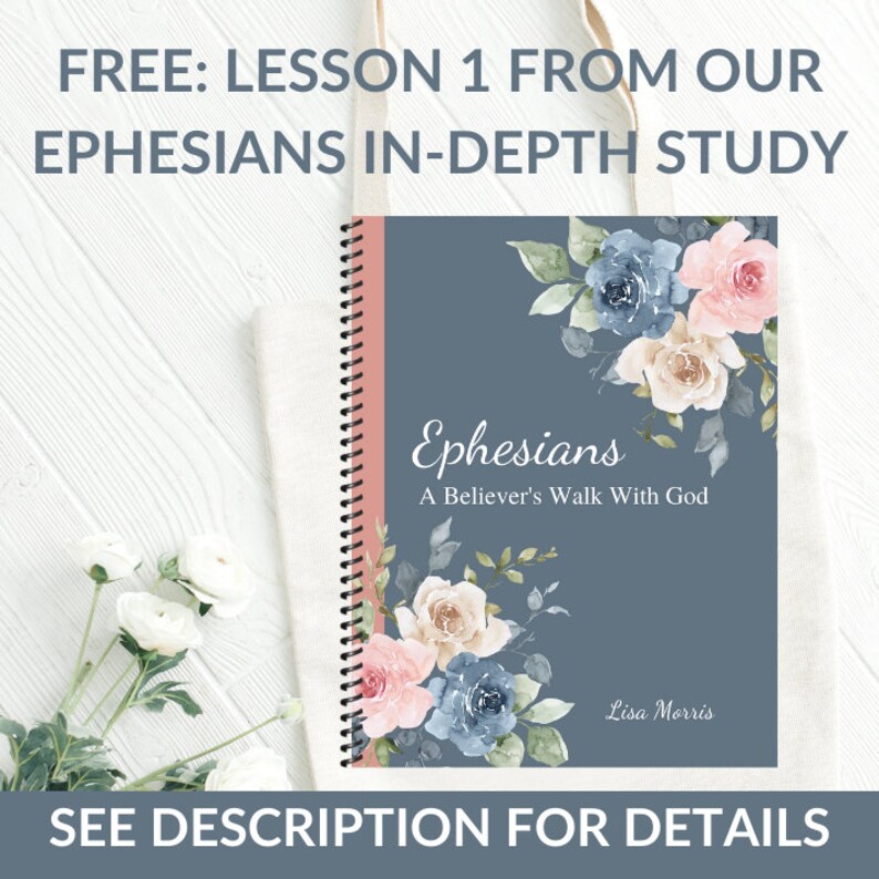 In-depth Bible Study of Ephesians Printable Bible Study Guide Digital ...