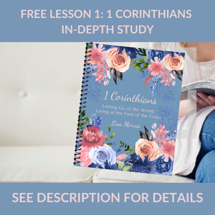 In-depth Bible Study 1 Corinthians Printable Bible Study Guide Digital ...