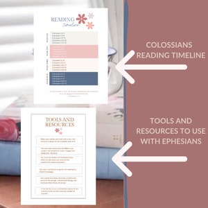 Bible Reading Plan Colossians Digital Bible Reading Plan PDF Worksheet ...