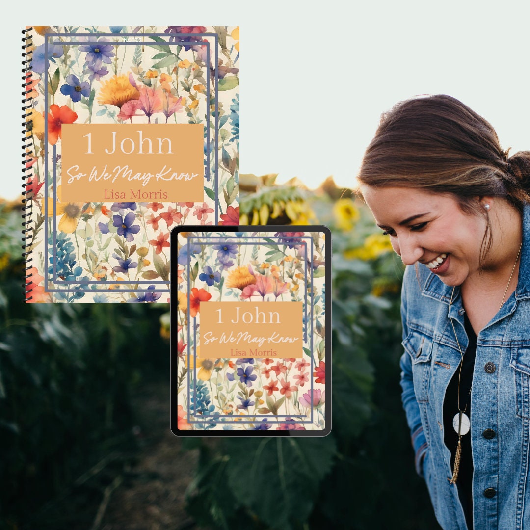 In-depth Bible Study in 1 John Printable Bible Study Guide Digital ...