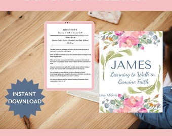 Printable James Bible Study - Etsy
