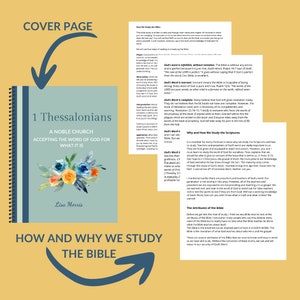 GUIDED BIBLE STUDY 1 Thessalonians Digital Bible Study In-depth Bible ...