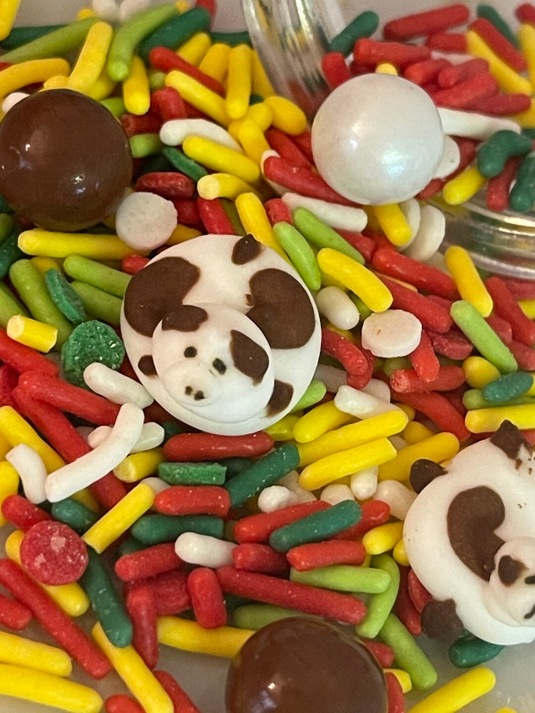 Farm Animal Custom Sprinkle Mix Jars: Pig Sprinkles or Cow Sprinkles ...