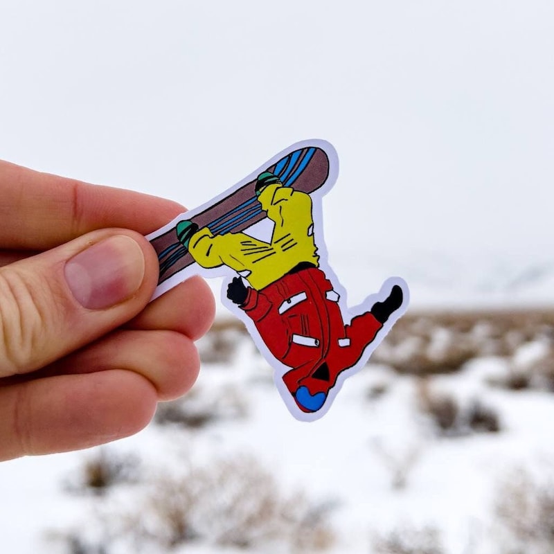 Snowboard Stickers - Etsy