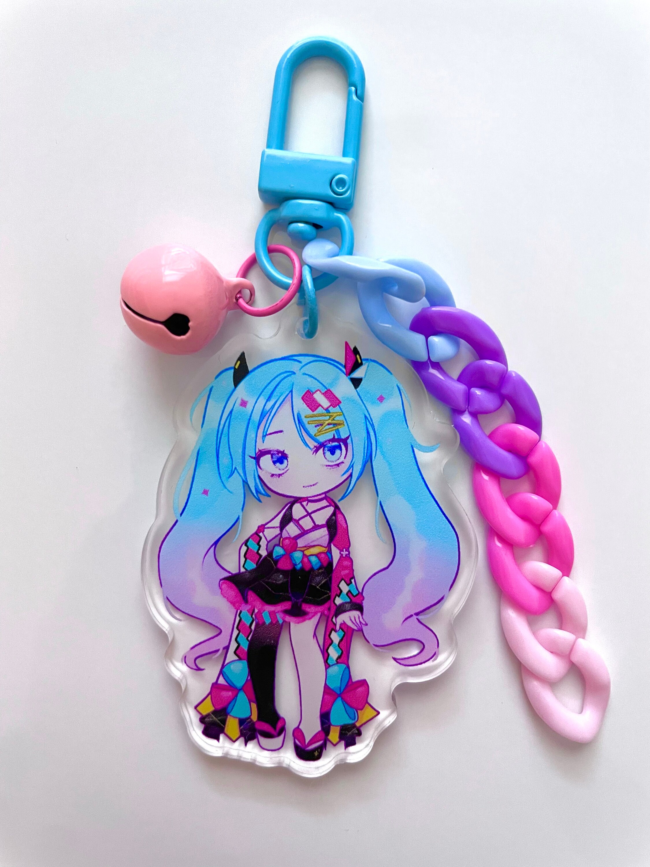 Hatsune Miku Acrylic Charms | Etsy