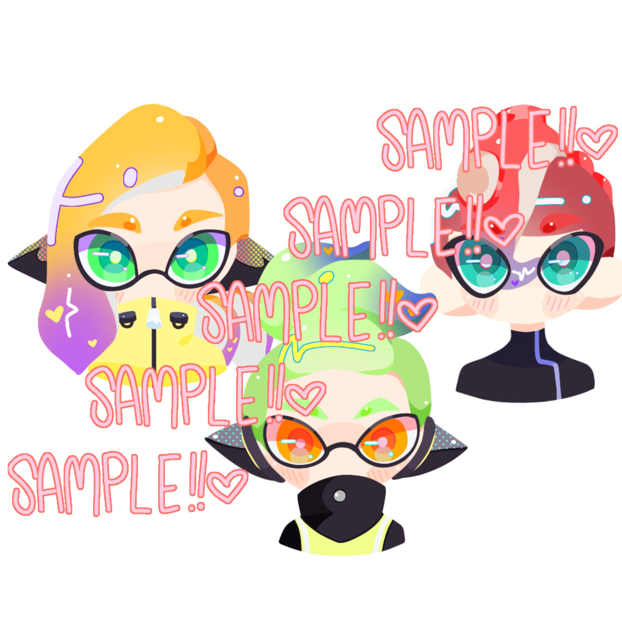 Splatoon Agent Acrylic Phone Charm - Etsy