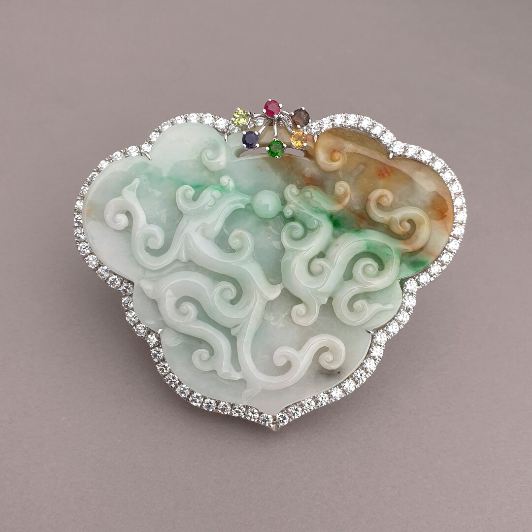 Korean Historical Jewelry Norigae Jade Korea Pendant Brooch Korea ...