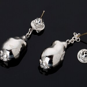 Korean Fashion Korean Silver Jewelry, Koren Knot Earrings, Korea ...