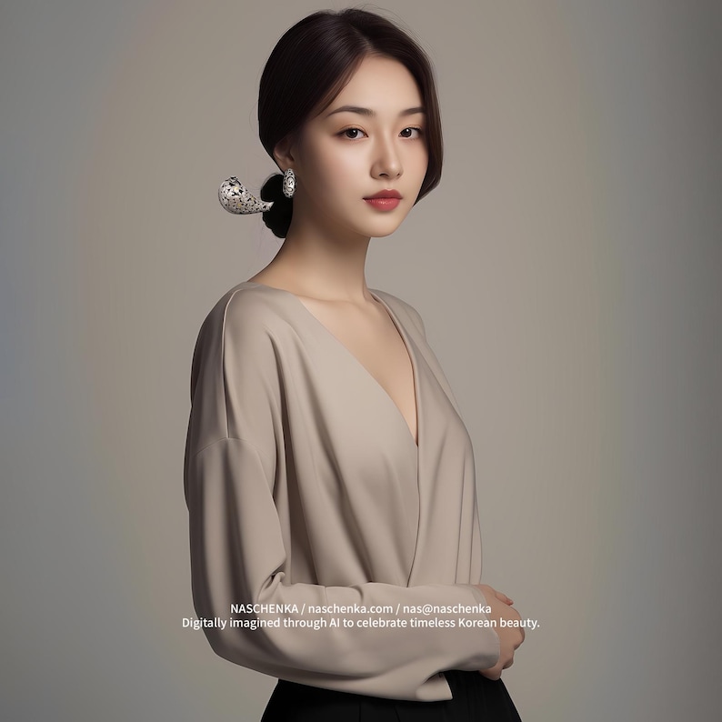 한국 전통 비녀 Korea Binyeo (비녀) Korean Traditional Silver Hairpin ...