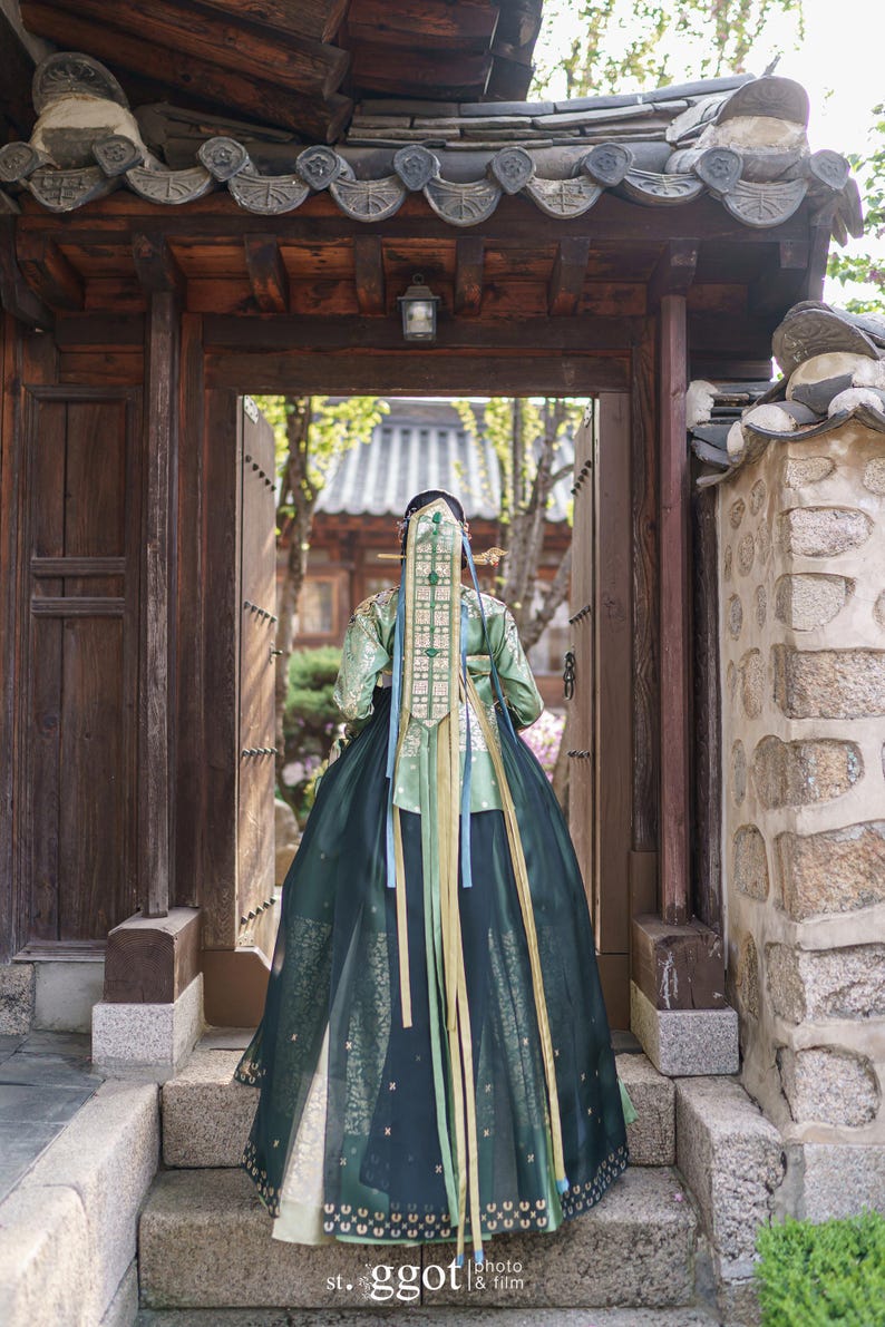 Korea Binyeo (비녀) Korean Hair Handcrafted Sterling Silver Binyeo ...