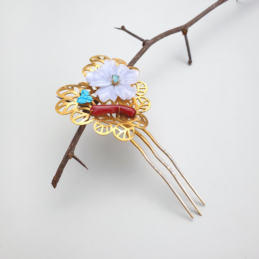 Traditional Korean Hair , Korean Hair Clip , Hair Pin Kdrama, Hanbok ...