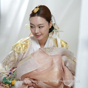 Korean Phoenix Tiara, Sterling Silver Cheopji Binyeo, Hanbok Hairpin - Etsy