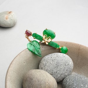 Seoul Traditional Korean Hair Jade Stick Pin , Korean Traditional ...