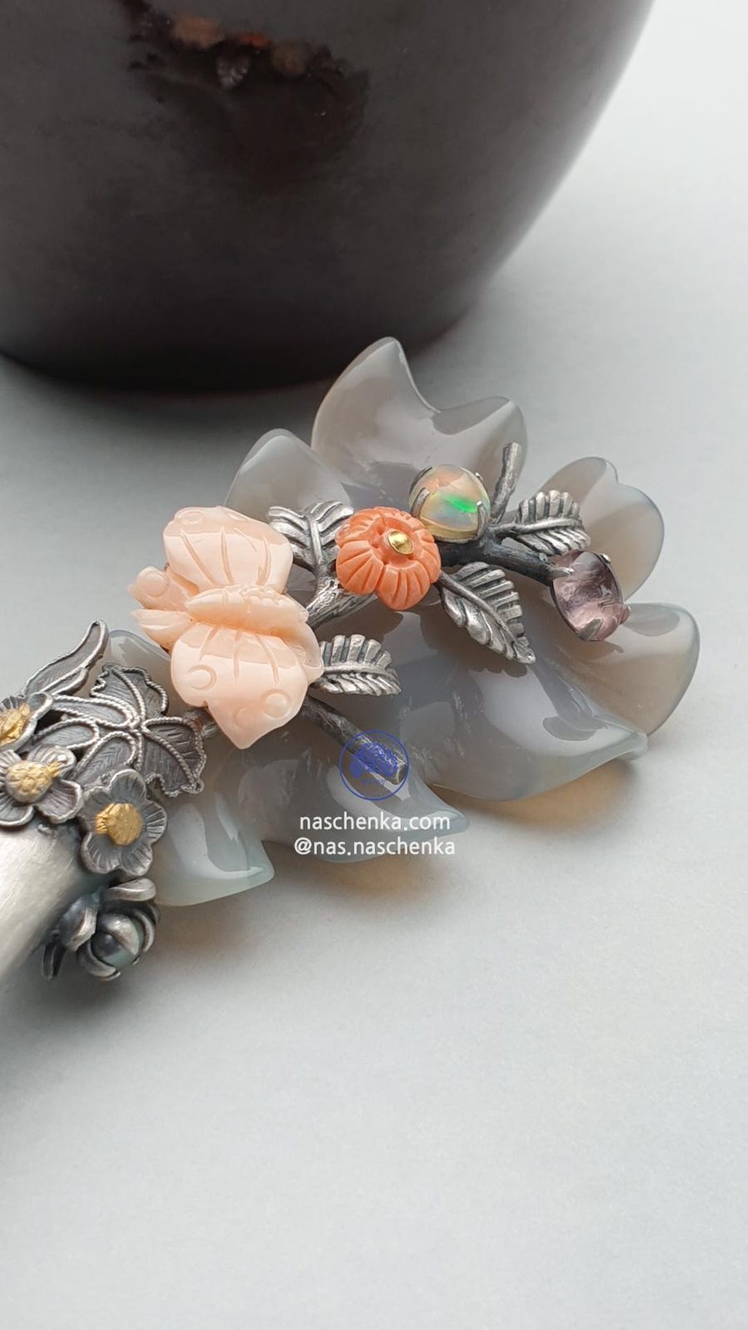 Binyeo – the Traditional Korean Hairpin Worn in a Chignon Handcrafted ...