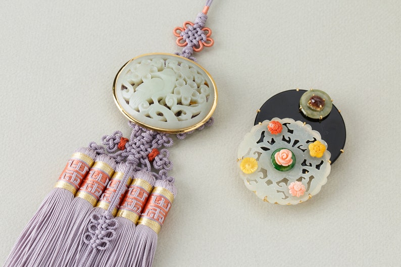 NASCHENKA Traditional Korean Accessories Korean Hanbok Norigae - Etsy