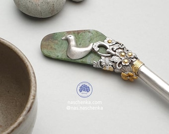 Korean Hair Handcrafted Sterling Silver Binyeo Korean Royal Heritage ...