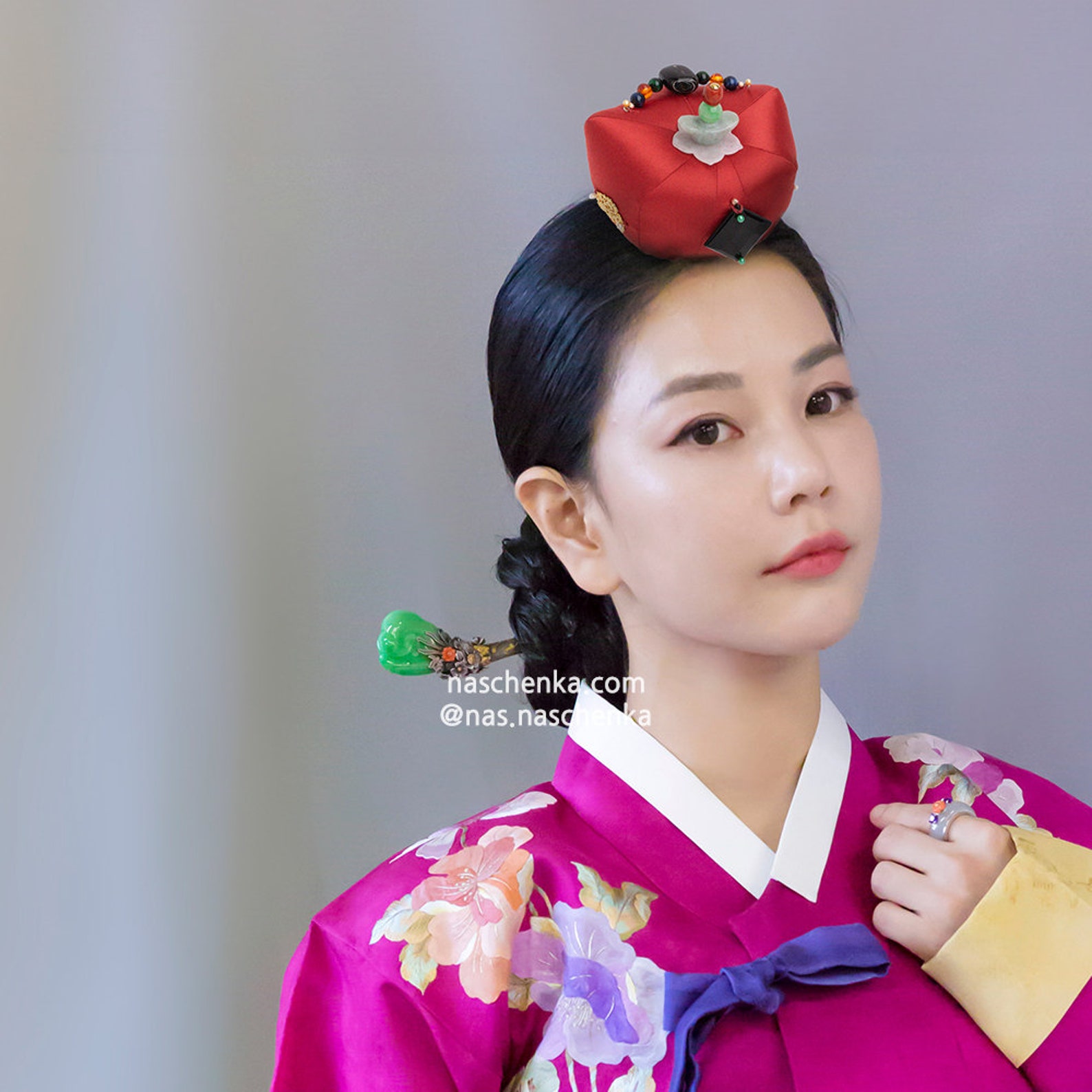 Korean Traditional Hanbok Jokduri Bridal Headpiece Hairband Hair ...