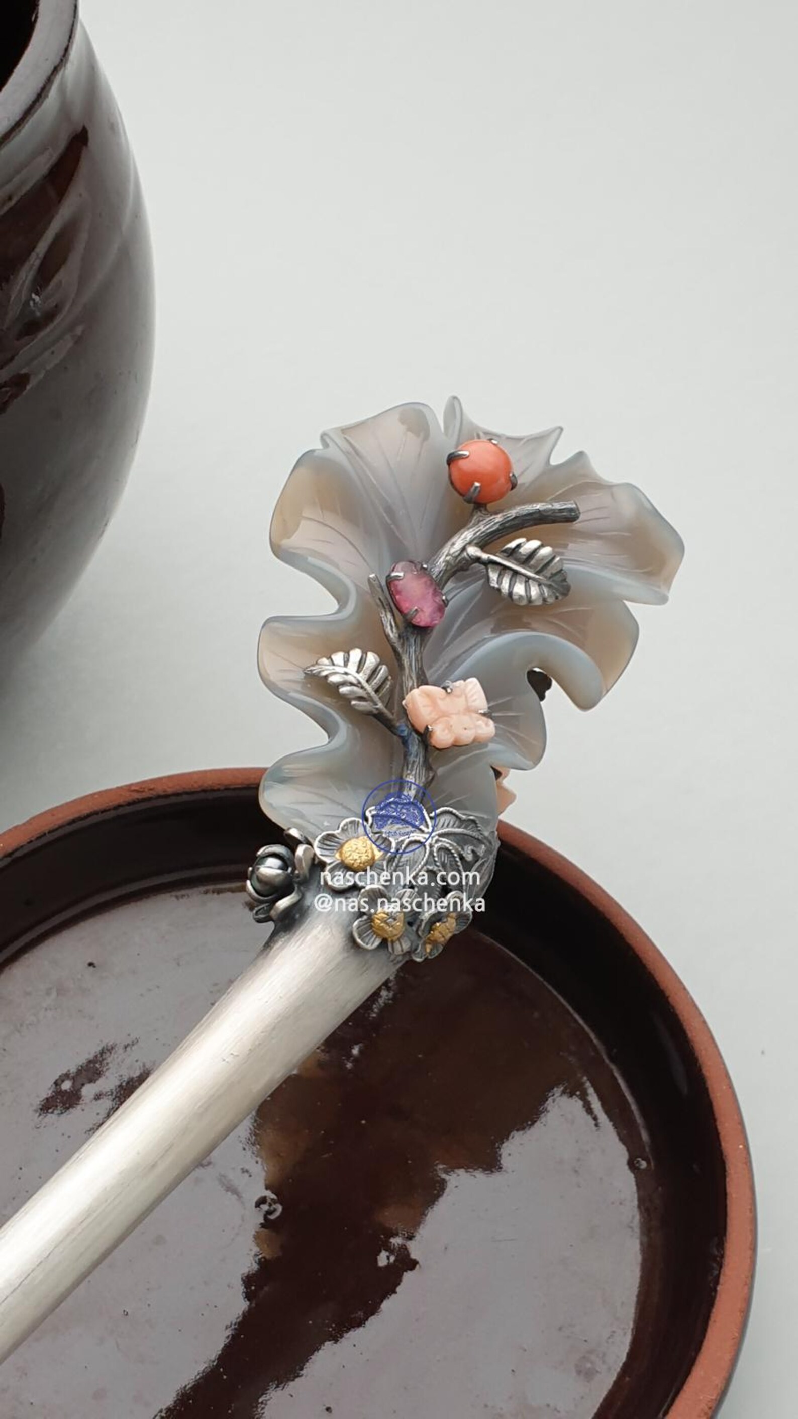 Binyeo – the Traditional Korean Hairpin Worn in a Chignon Handcrafted ...