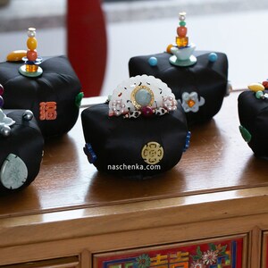 Korean Hanbok Traditional Jewelry NASCHENKA Jokduri Hanbok Accessories ...