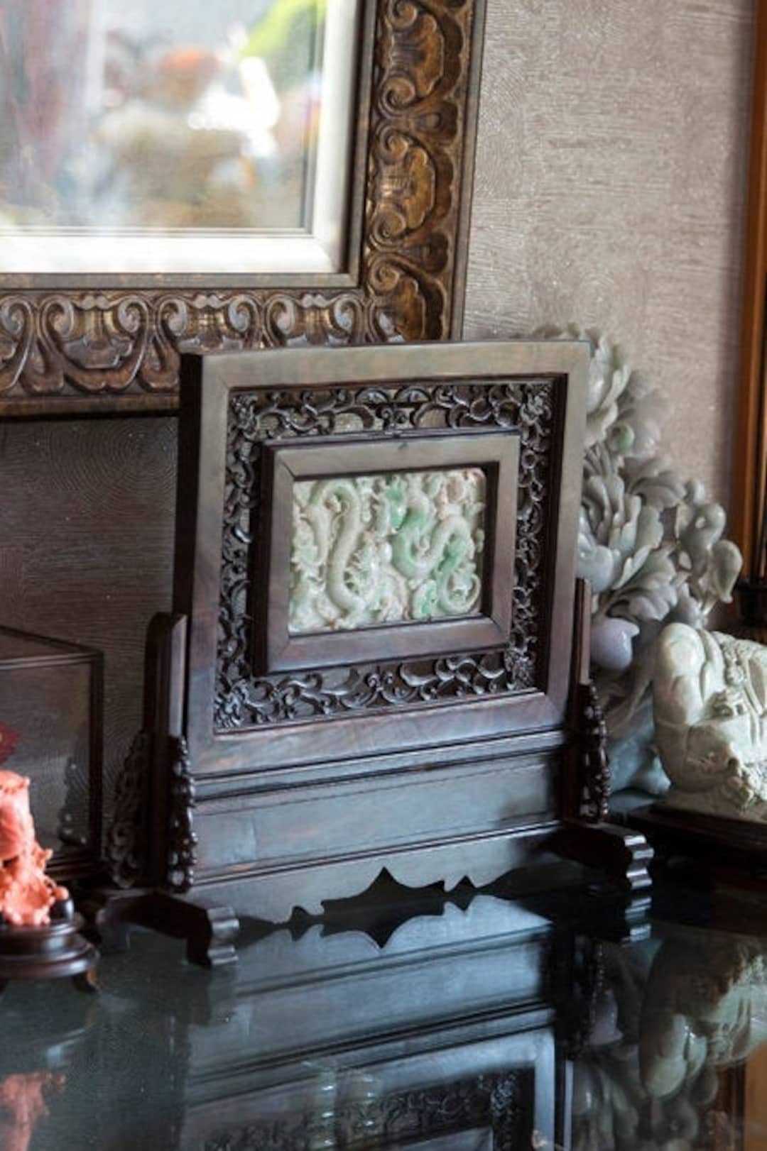 Seoul Genuine Vintage Jadeite Jade Burma Jade Interior, Ebony and Jade ...