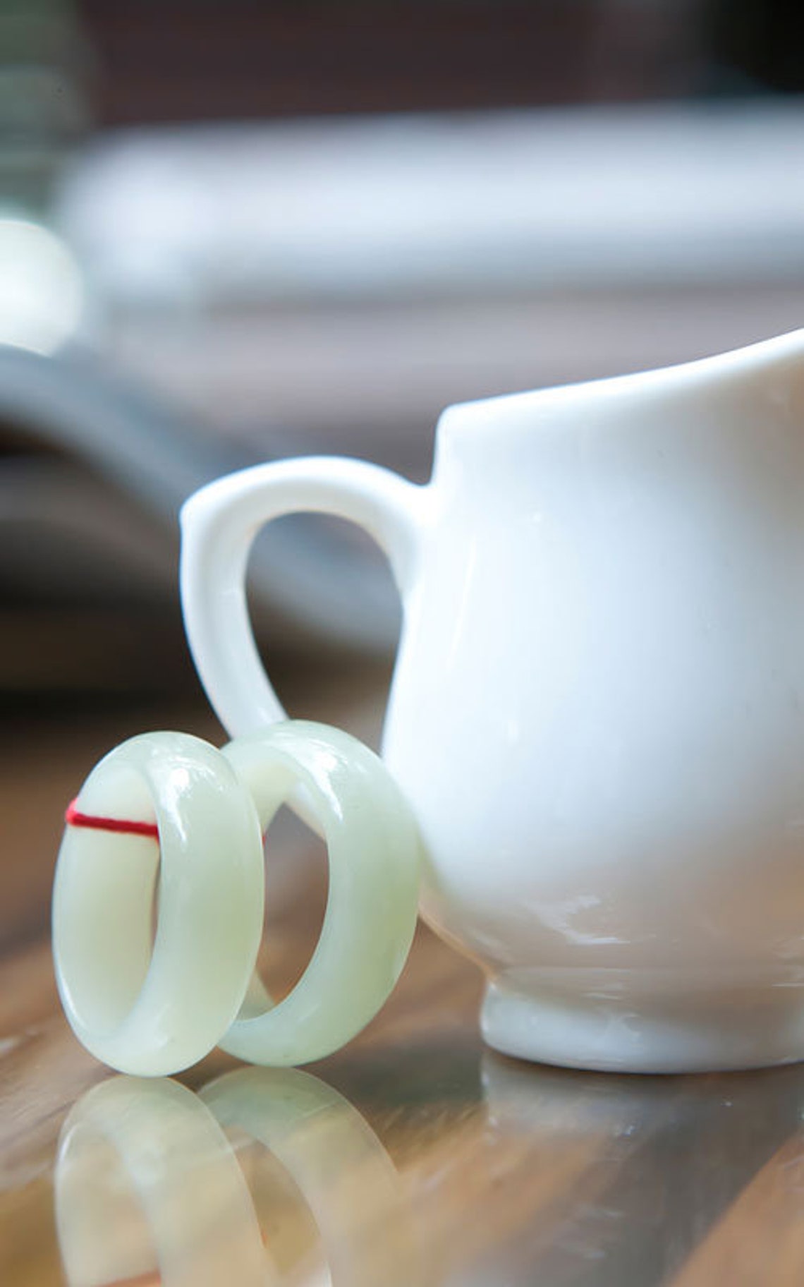 Korean Jade Ring Natural Nephrite Rings Korean Hanbok Rings | Etsy